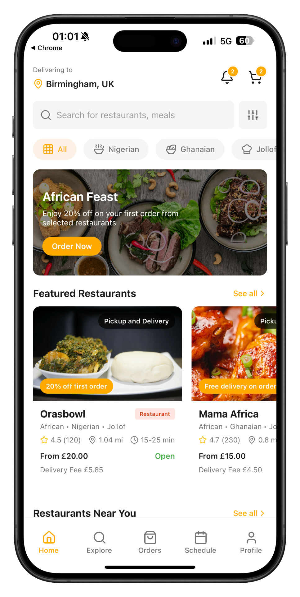 Afrilish - Authentic African Food Delivery